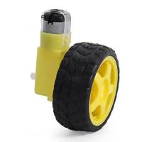 China Intelligent TT Plastic Gear Motor 5V 20mm Diameter For DIY Robot Car Wheels for sale