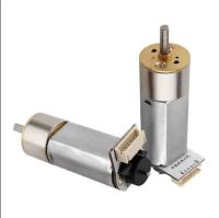 China 16mm Brush DC Gear Motor 24V Tower Wheel Centre Output Gear DC Hydraulic Motor for sale