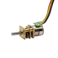 China 3V 5V 6V DC Micro Precision Stepper Motor brush 10MM Low Noise Tiny Stepper Motor for sale