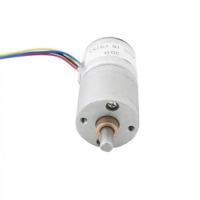 China 5V DC Micro Geared Stepper Motor 20mm 2 Phase 4 Wire Stepper Motor With Gearbox for sale