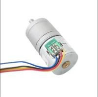 China 5V DC Micro Geared Stepper Motor 20mm 2 Phase 4 Wire Stepper Motor With Gearbox for sale