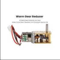 China 12mm Right Angle DC Worm Gear Motor Permanent Magnet Brushless Stepper Motor for sale
