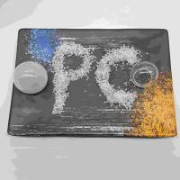 China Eco Friendly Recyclable Polycarbonate Resin Halogen Free V0 PC Resin for sale