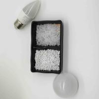 China Light Diffusing PC Material Mold Resistant Polycarbonate Resin For LED Fixtures for sale