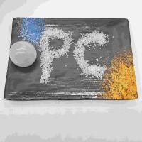 China Anti Static Light Diffusion PC V0 High Heat Polycarbonate Extrusion Grade Material for sale