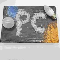 China Anti Static Light Diffusion PC V0 High Heat Polycarbonate Extrusion Grade Material for sale