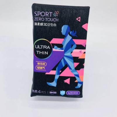 China Moonel Sport Ultra Thin Disposble Ladies Sanitary Napkins With Science Technology for sale