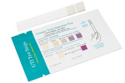 China Rapid Diagnostic Test Kits Urinary Tract Infection Test Strips For Detecting Leukocytes / Nitrites for sale