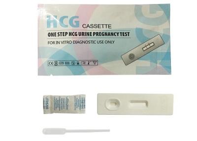 China Human Chorionic Gonadotropin Pregnancy Test Stick / Cassette , Ovulation Test Kit for sale