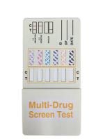 China Professional 6 Panel Drug Test Dipcard Disposable For Safety Workplace for sale
