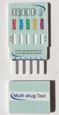 China High Accuracy Rapid THC / AMP Drug Test Card Rapid Disease Test Kit for sale
