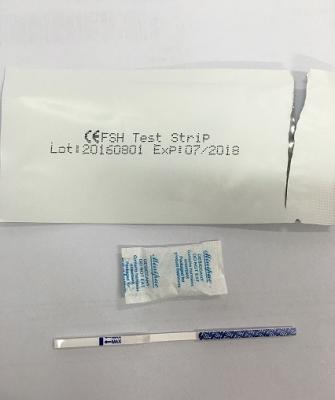 China CE FDA Listed FSH Test Kit Fertility Test For Women At Home Urine Specimen for sale