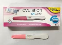 China Early Sign LH Ovulation Test Kit Urine Specimen Daily Ovulation Predictor Test Strips for sale