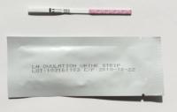 China LH Ovulation Fertility Test Strips , Ovulation Home Test Kit 25 MIU/Ml Sensitive for sale