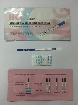 China Early Result Home Pregnancy Test Strips Accuracy / Pregnancy Check Kit for sale