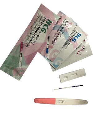 China High Sensitive Diagnostic Test Kits HCG Urine Earliest Detection Pregnancy Test for sale