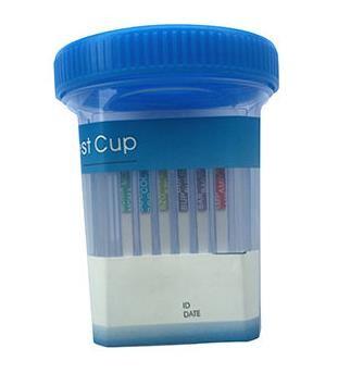 China High Sensitivity Urine Test Kit 3 Flat Sides Screening Cup For Drug Abuse Testing for sale