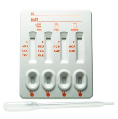 China 10 Para DOA Combo Drug Test Card Addiction Screen Test Environment Freindly for sale