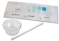 China Easy Check Saliva Drug Test Kit Colorimetric Analysis Alcohol Saliva Test Strips for sale