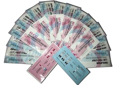 China Early Response HCG Pregnancy Test Kits Disposable Ovulation LH Test Strip for sale