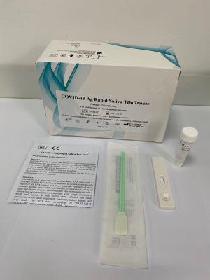 China COVID-19 SARS-CoV-2 Antigen（Ag) Saliva Detection Rapid Test Cassette on site with CE mark for sale