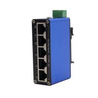 China Industrial Mini Ethernet Switch 5 Port 10/100Mbps DIN Rail Mount Weatherproof for sale