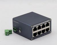 China DIN Rail Mount Mini Industrial Switch 10/100Mbps Compact 8 Port Ethernet Switch for sale