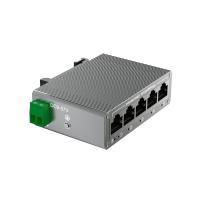 China Mini 5 Port Industrial Ethernet Switch 1000Mbps DIN Rail Mount for sale