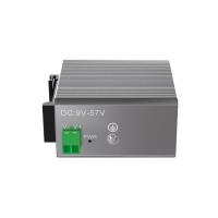 China Mini Industrial Ethernet Switch 8 Port DIN Rail Metal Compact Network Switch for sale