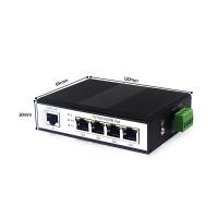 China 4 Port Gigabit Industrial POE Switch DIN Rail Ethernet POE Switch 1 Uplink for sale