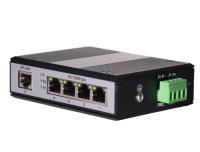 China 5 Port Industrial Ethernet Switch 100Mbps Unmanaged DIN Rail IP40 -40℃~85℃ for sale