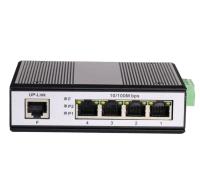 China 5 Port Industrial Ethernet Switch 100Mbps Unmanaged DIN Rail IP40 -40℃~85℃ for sale
