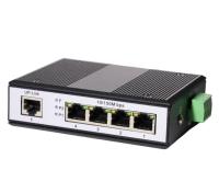 China 5 Port Industrial Ethernet Switch 100Mbps Unmanaged DIN Rail IP40 -40℃~85℃ for sale