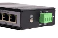 China 5 Port Unmanaged Industrial Gigabit Ethernet Switch DIN Rail Network Switch DC 9-57V for sale