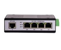 China 5 Port Unmanaged Industrial Gigabit Ethernet Switch DIN Rail Network Switch DC 9-57V for sale