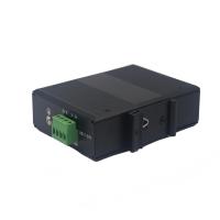 China IP40 Industrial Gigabit Switch 1 Gbps 1 Fiber 4 Ethernet Switch SC Fiber 4 RJ45 Ports for sale