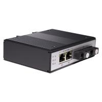 China Industrial Fiber Network Switch Gigabit 2 SC Fiber Port 2 RJ45 Ethernet Port for sale
