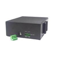China DIN Rail Industrial Fiber Switch Gigabit 2 SFP Fiber Ports 24 RJ45 Ethernet Ports for sale
