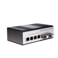 China DC 9-57V Industrial Fiber Switch Integrates 2 SC Fiber Ports 4 RJ45 Ethernet Ports for sale