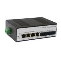 China 10/100/1000Mbps Industrial Fiber Switch Gigabit 4 SFP Fiber Ports 4 RJ45 Ethernet Ports for sale