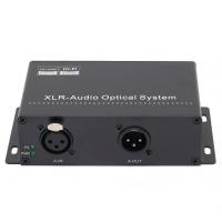 China 1CH Bidirectional XLR Fiber Audio Converter 2 Way Analog Audio Over Fiber Up To 20km for sale