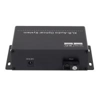 China 2 Channel XLR  Fiber Extender 2CH Unidirectional Analog Audio to Optical Converter for sale