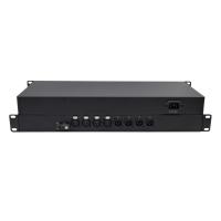 China 4 Channel Bidirectional XLR Audio Fiber Extender 4CH 2 Way Audio Over Fiber Extender for sale
