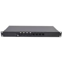 China 4 Channel Bidirectional XLR Audio Fiber Extender 4CH 2 Way Audio Over Fiber Extender for sale
