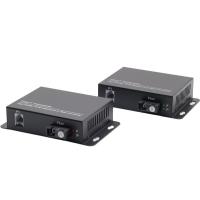China 1 Channel Analog Telephone Fiber Converter PCM Voice Over Fiber Extender for sale