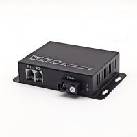 China 2 Channel Telephone Fiber Converter Dual Port PCM Voice Over Fiber Extender for sale
