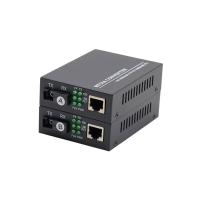 China Fiber Ethernet 100Mbps Media Converter 1 SC Fiber 1 RJ45 Port for sale