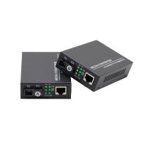 China Fiber Ethernet 100Mbps Media Converter 1 SC Fiber 1 RJ45 Port for sale