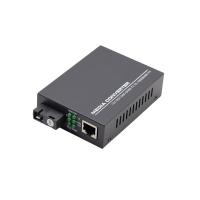 China 1000Mbps Gigabit Fiber Media Converter 1 Fiber SC 1 RJ45 Ethernet To Fiber 20KM for sale