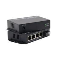China Gigabit Fiber Media Converter 1 Fiber SC To 4 RJ45 Ethernet Ports Network Extender for sale